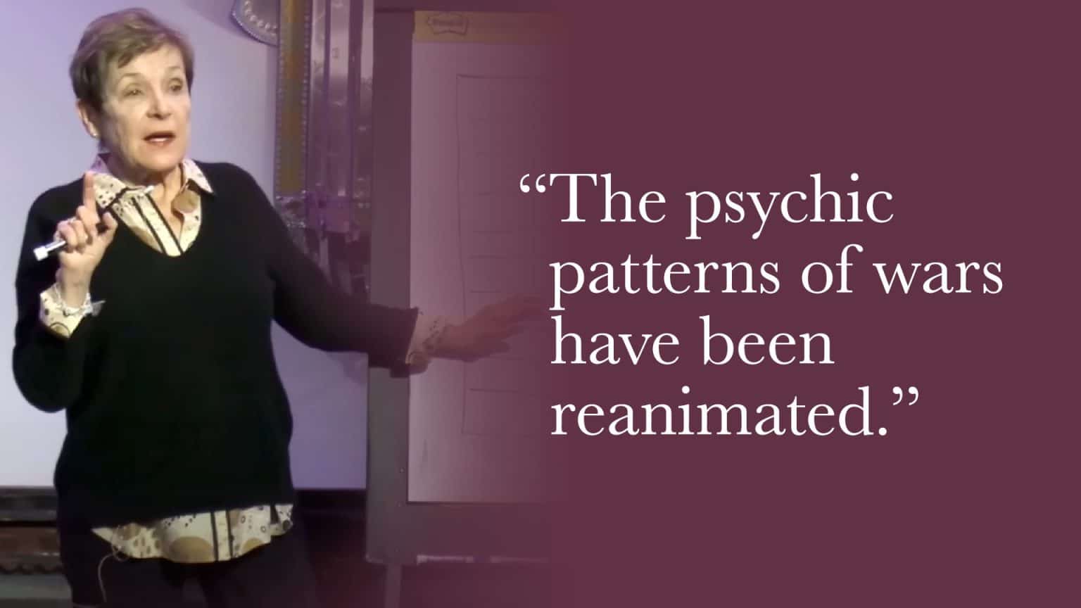 The Psychic Patterns of War - Caroline Myss